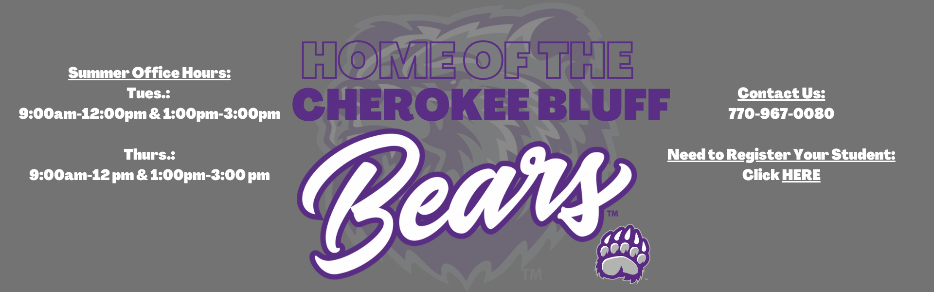 Cherokee Bluff High School
