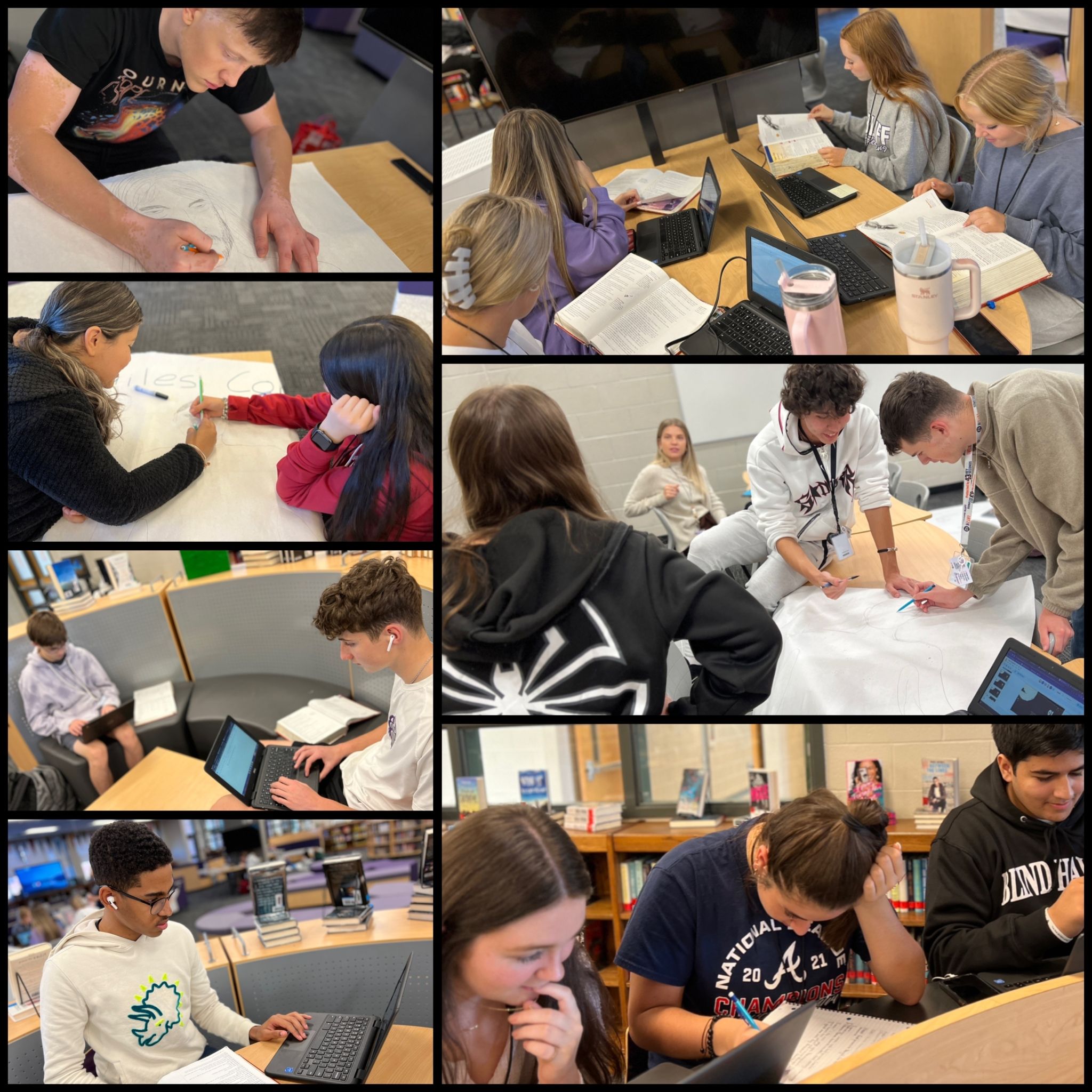 CBHS Learning Commons – Cherokee Bluff High School